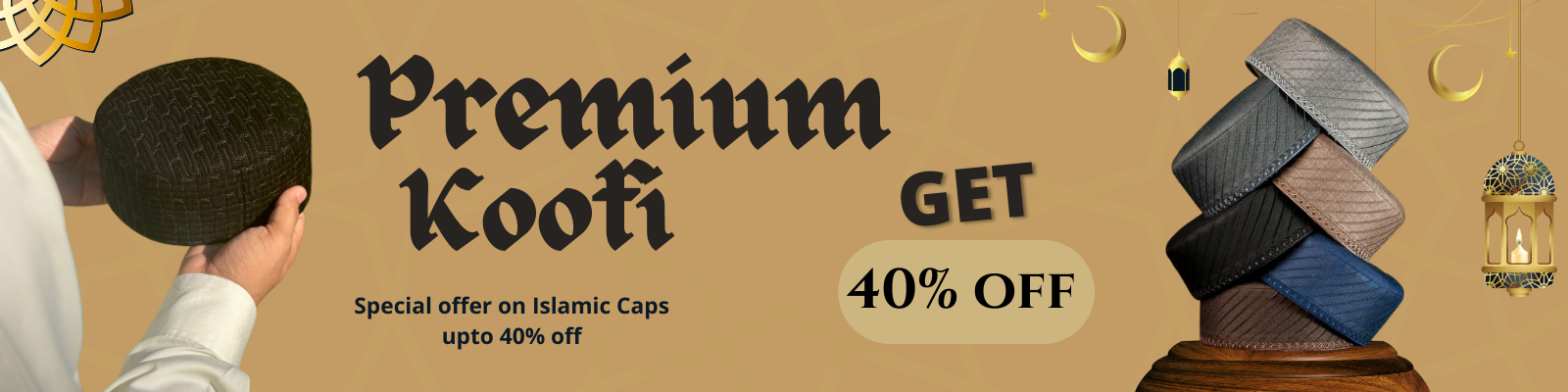 Buy Koofi Islamic Caps Online In Pakistan – Al Madni Trader